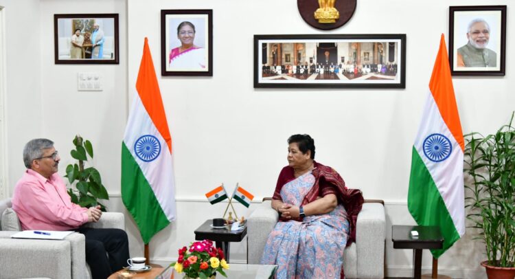 Chief Secretary, Manipur met Hon’ble Governor of Manipur, Miss Anusuiya ...