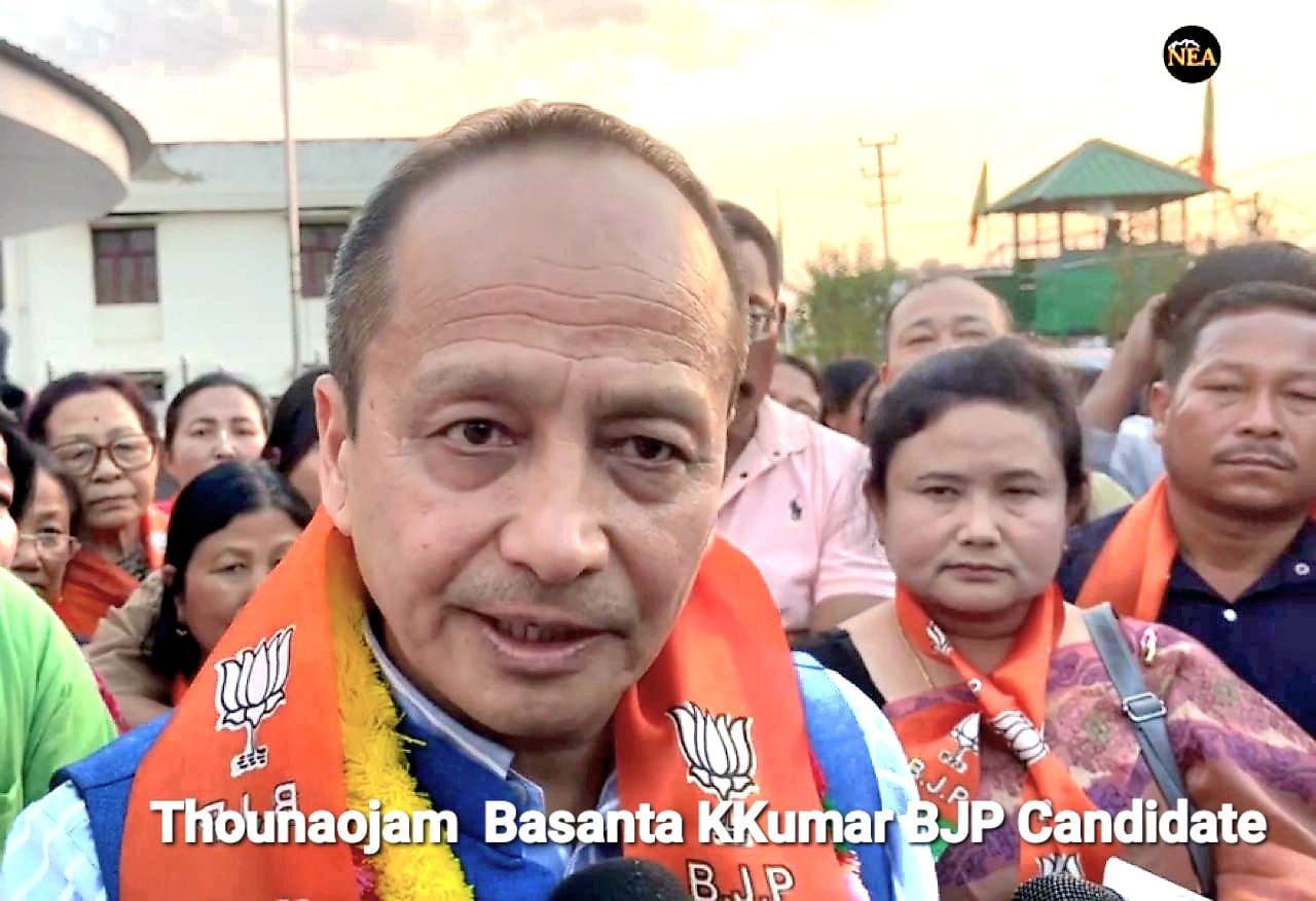 BJP Nominates Thounaojam Basanta Kumar Singh as Inner Manipur Lok Sabha ...